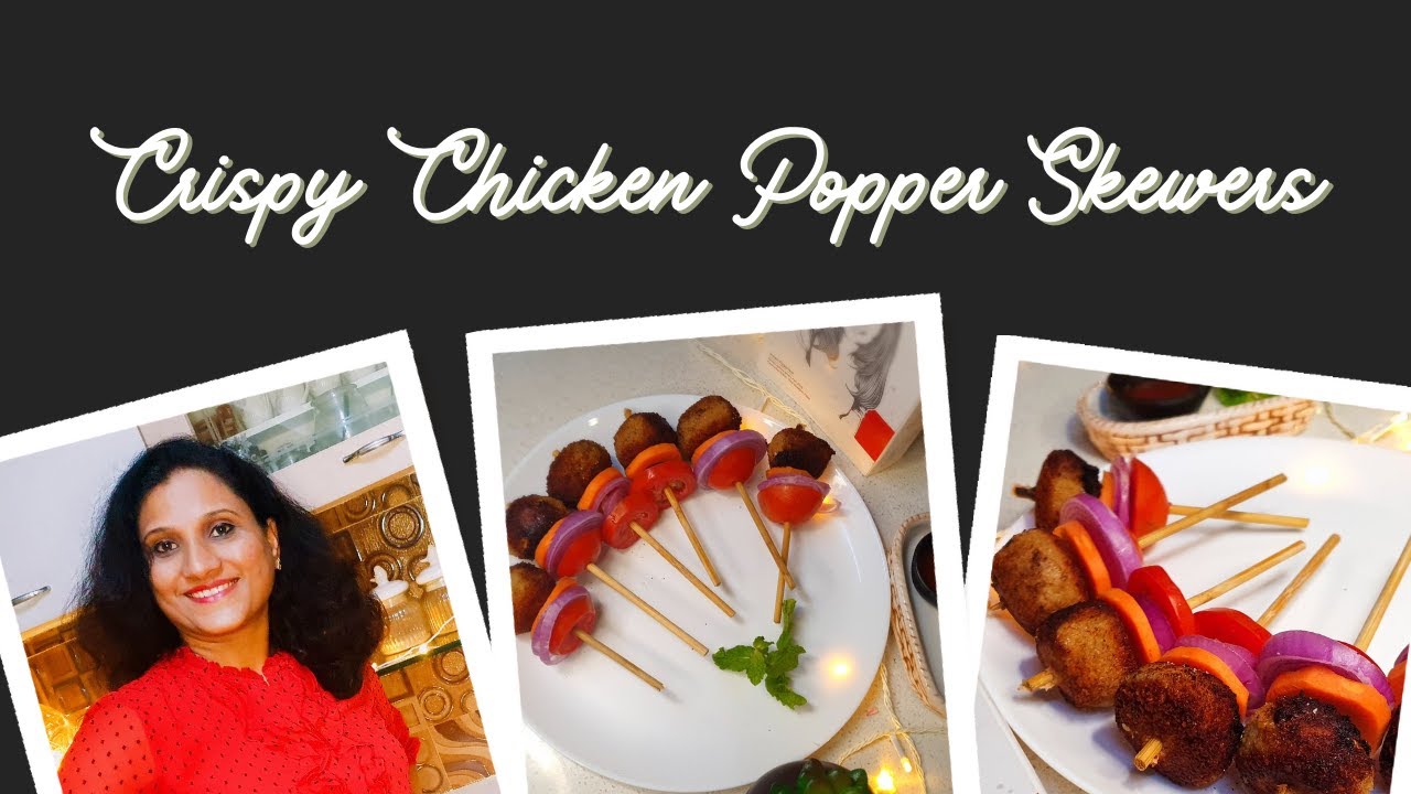 Chicken Popper Skewers Crispy ll Ready to cook ll Christmas special ...