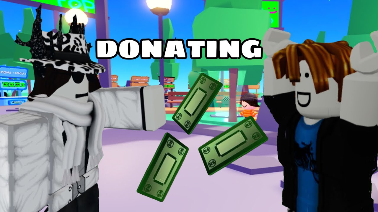 💵DONATING TO PEOPLE WITH 0 DONATIONS! |ROBLOX PLS DONATE| - YouTube