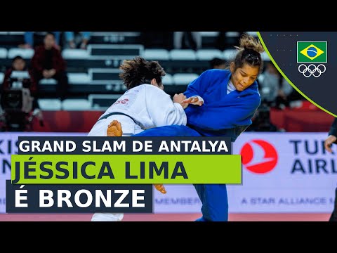 GRAND SLAM DE ANTALYA 2023 - Jéssica Lima (57kg) conquista o bronze contra Seija Ballhaus (Alemanha)