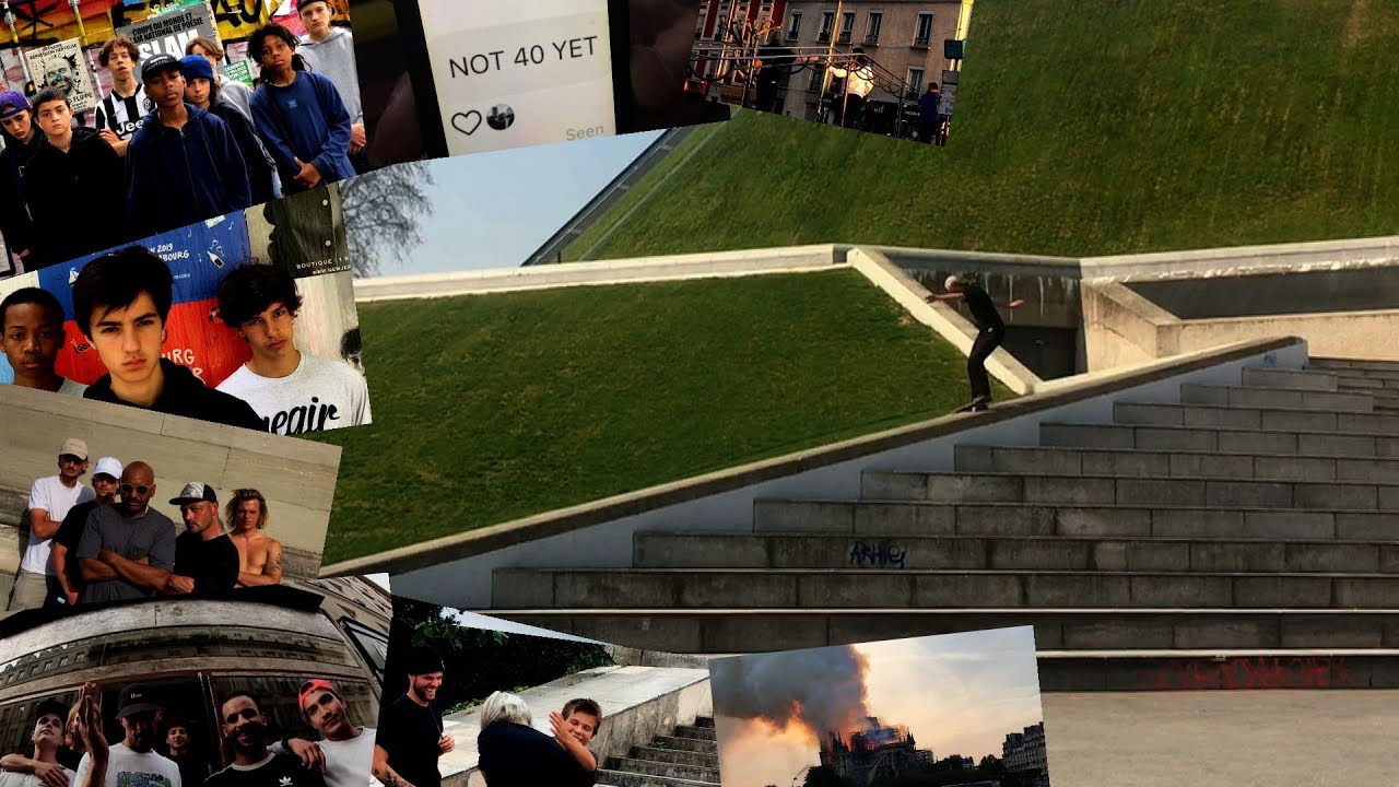 Paris skateboarding, Snowbeach video "NOT 40 YET” by Ben Aurelien ...