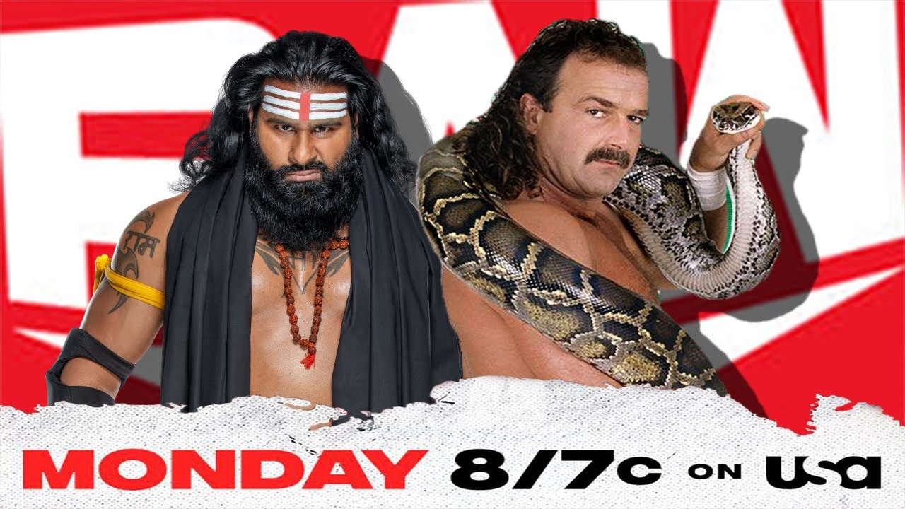 FULL MATCH - Veer Mahaan vs Jake "The Snake" Roberts | WWE RAW Sep 1 ...