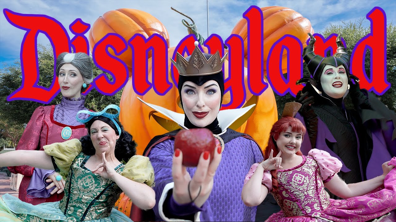 VIRAL Evil Queen EXPOSES Disney Villains at Disneyland Halloween 2025 ...