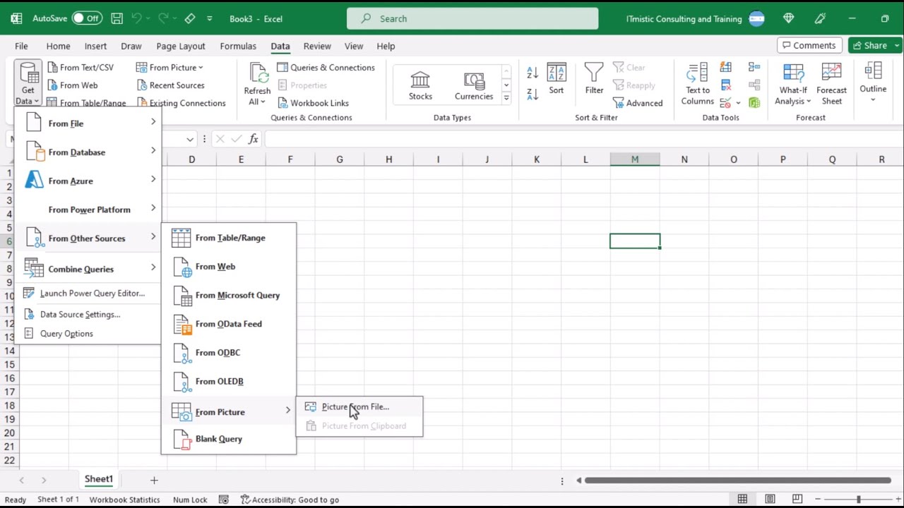 Import Data From Image To Excel YouTube Import Data From Image To Excel YouTube