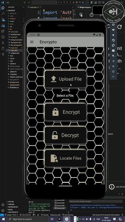 Flutter Encryption Decryption App Flutter Project How To Encrypt File With A Password