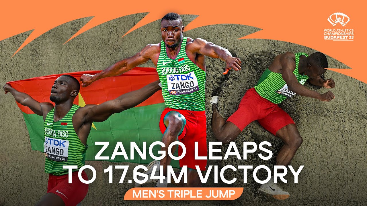 Zango completes medal collection 🙌 | World Athletics Championships ...