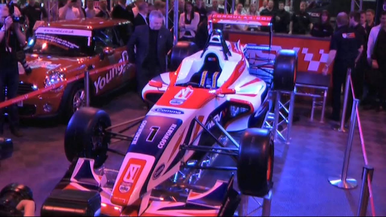 F4 car launch - 2013 Autosport Show - YouTube