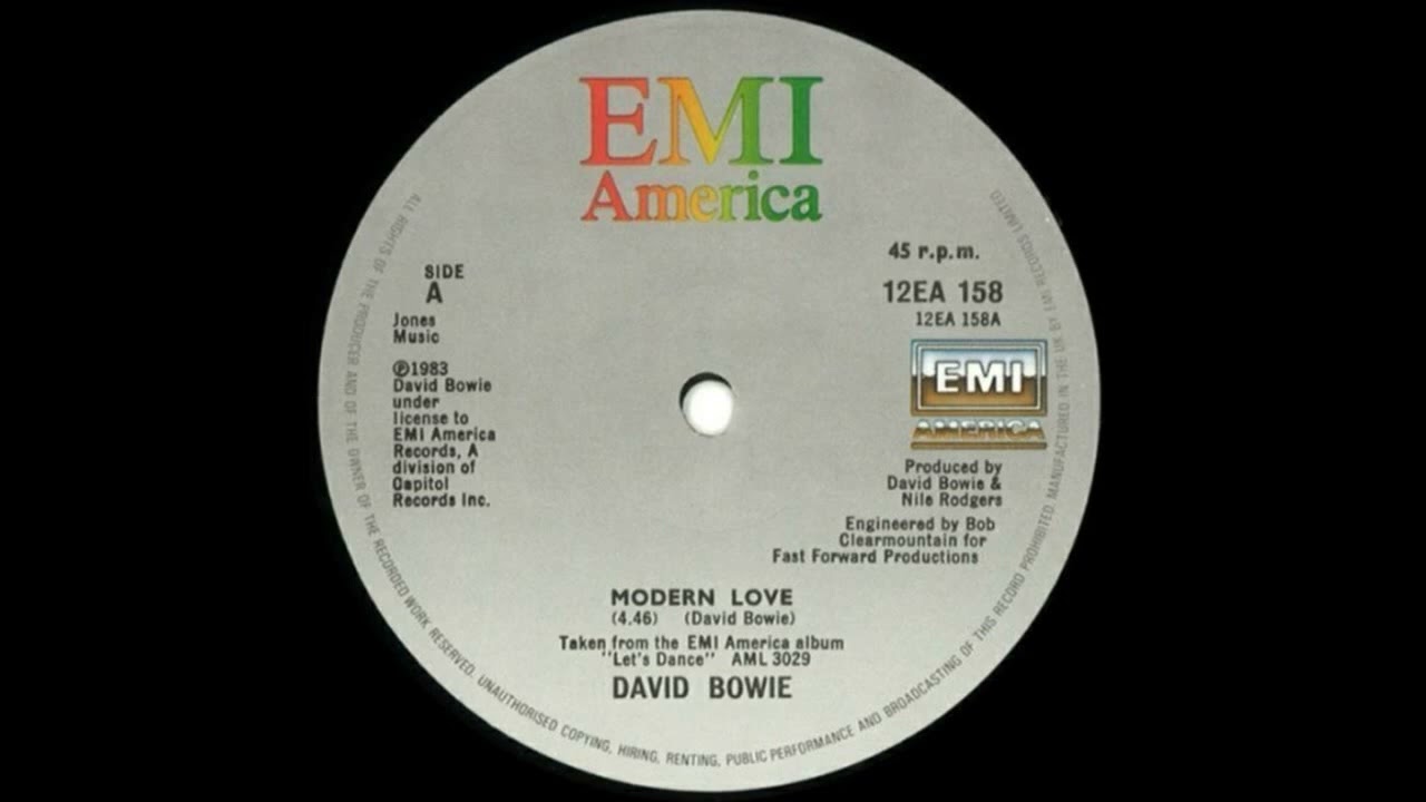 David Bowie - Modern Love (1983) - YouTube