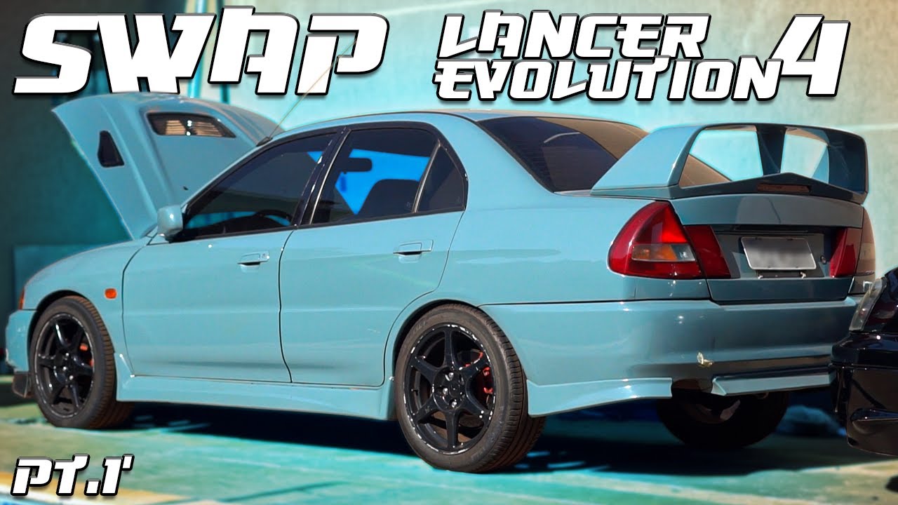 FULL SWAP LANCER GLX PARA LANCER EVOLUTION 4 ! - YouTube