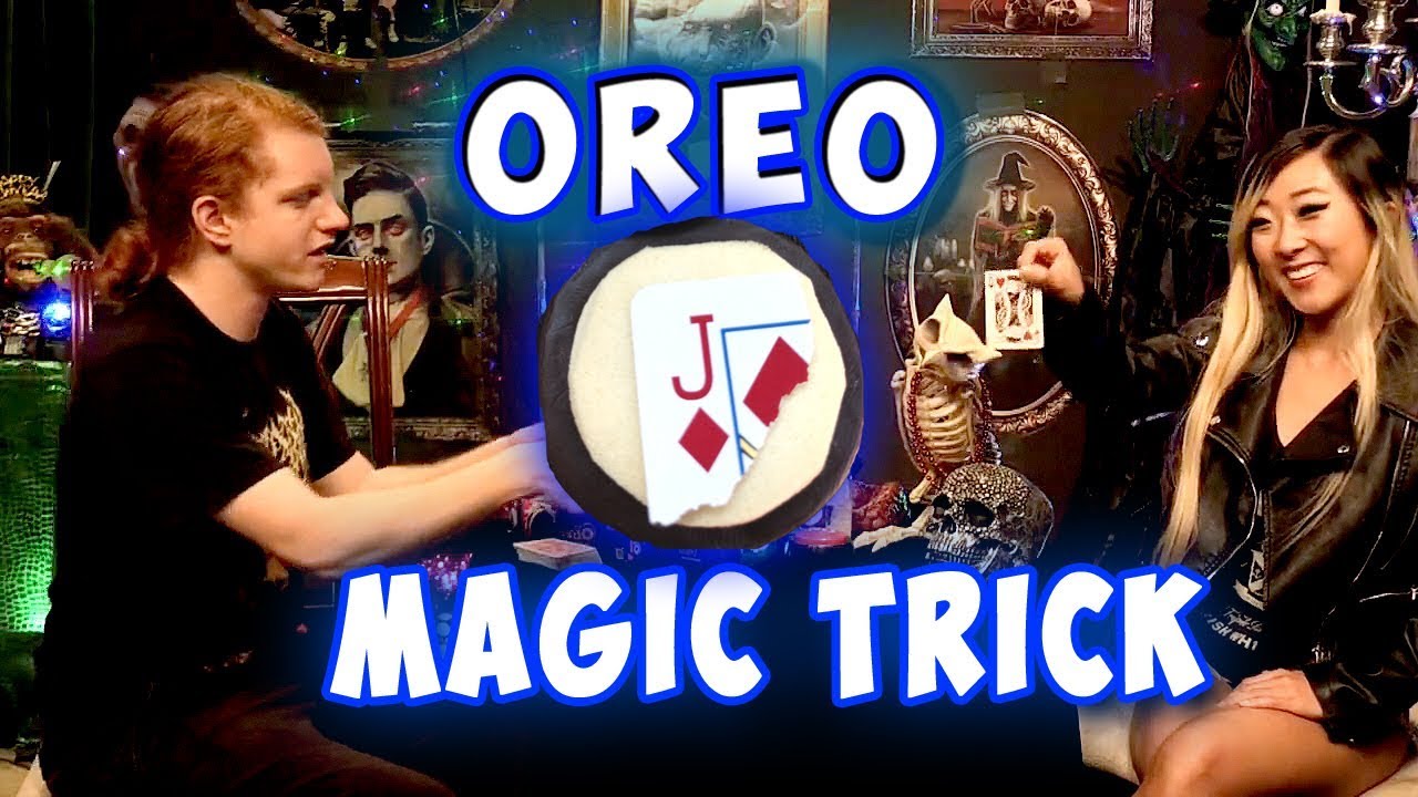 Oreo Magic Trick! LIVE on TV - YouTube