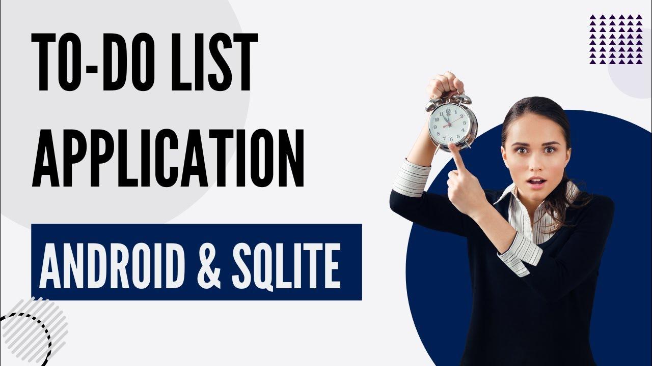 To-Do List Android Application using SQLite | PHPGurukul - YouTube