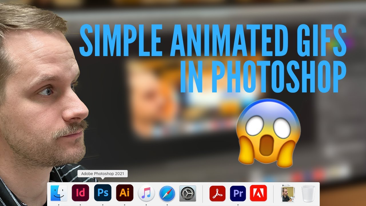 Creating a Simple Animated Gif Using Photoshop - YouTube