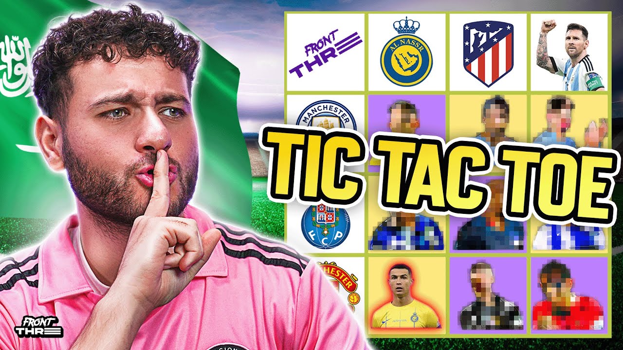 We went to SAUDI ARABIA to play this mad FOOTBALL TIC TAC TOE 🇸🇦 - YouTube