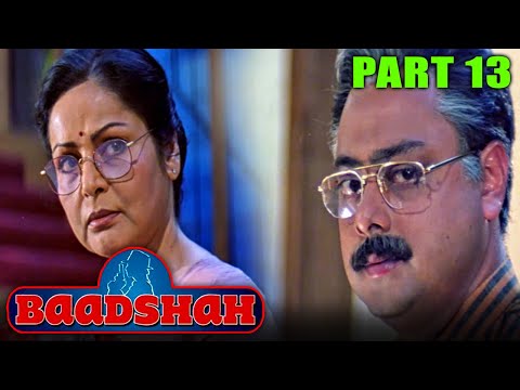 Baadshah (1999) - Part 13 l Blockbuster Hindi Movie | Shah Rukh Khan, Twinkle, Deepshikha, Johnny