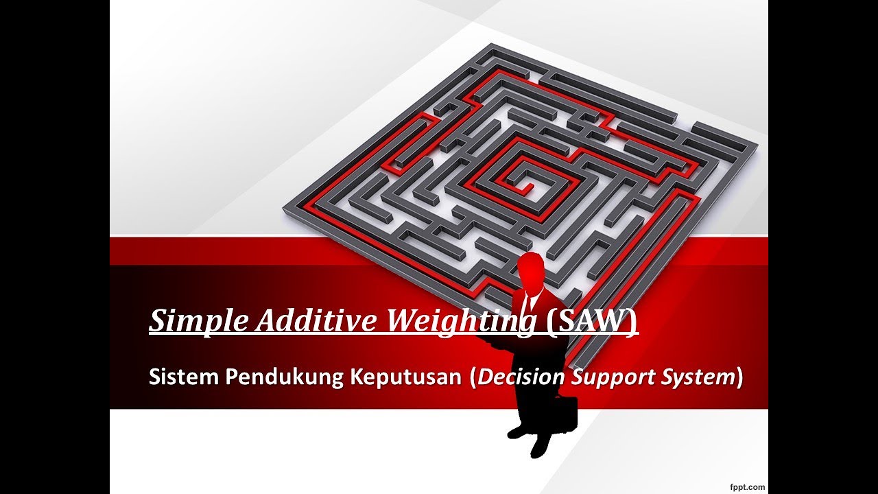 SPK- Simple Additive Weighting - PART 1 - YouTube