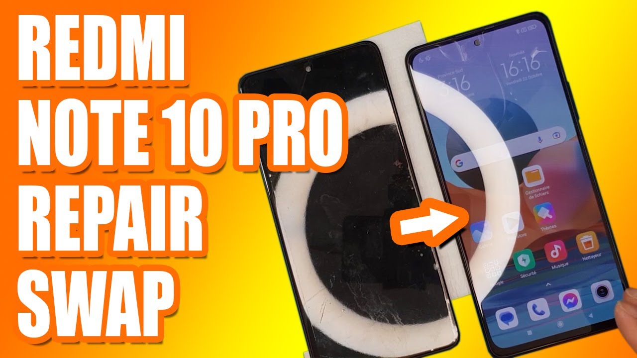 IT NEEDS A NEW DISPLAY! Xiaomi Redmi Note 10 Pro Screen Replacement ...