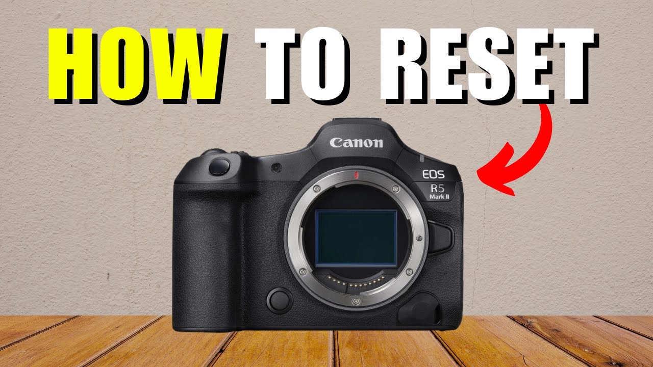 How To Reset Canon R5 II - YouTube