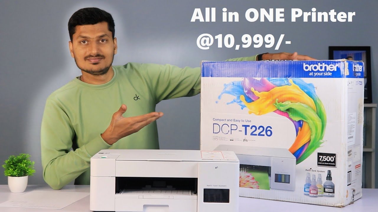 This is Best Printer For Home Use⚡, Office & Shop | Brother DCP-T226 Rs ...