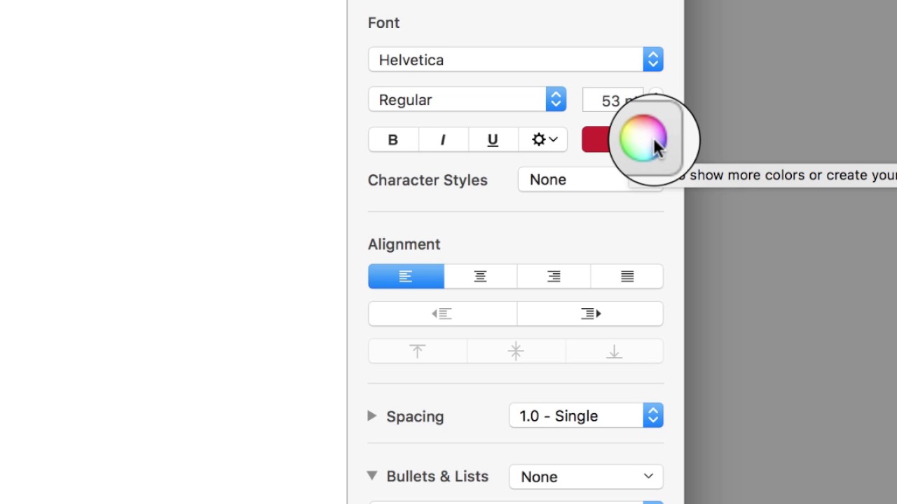 Custom Color in System Color Picker - YouTube