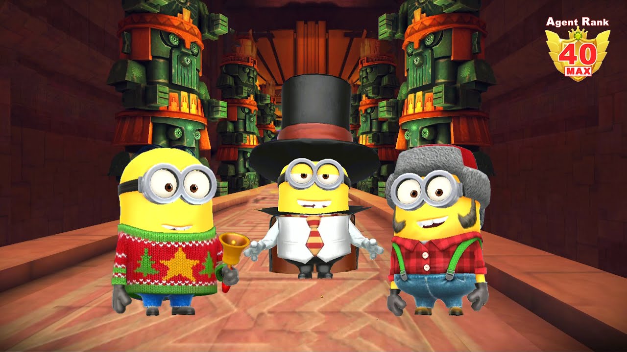 Holiday Sweater Minion Magician minion Lumberjack minion and Legionary ...