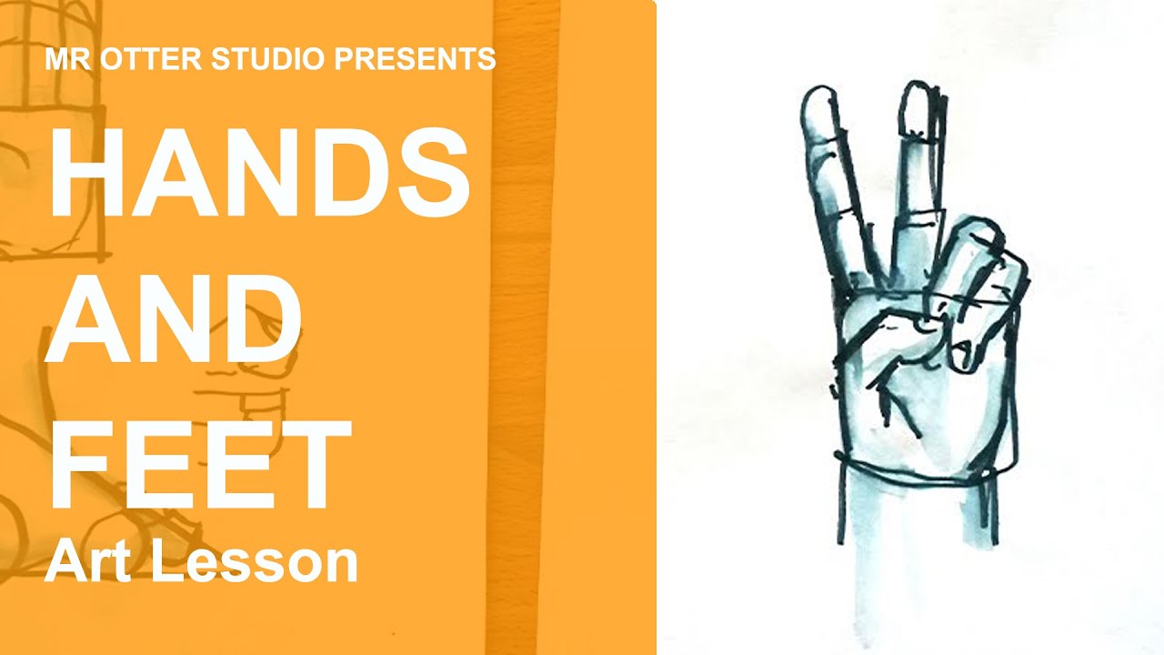 How to Draw Hands and Feet - YouTube