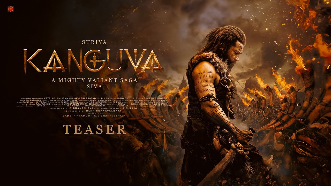 Kanguva - Teaser | Suriya | Disha Patani | Bobby Deol | Siva | K. E ...