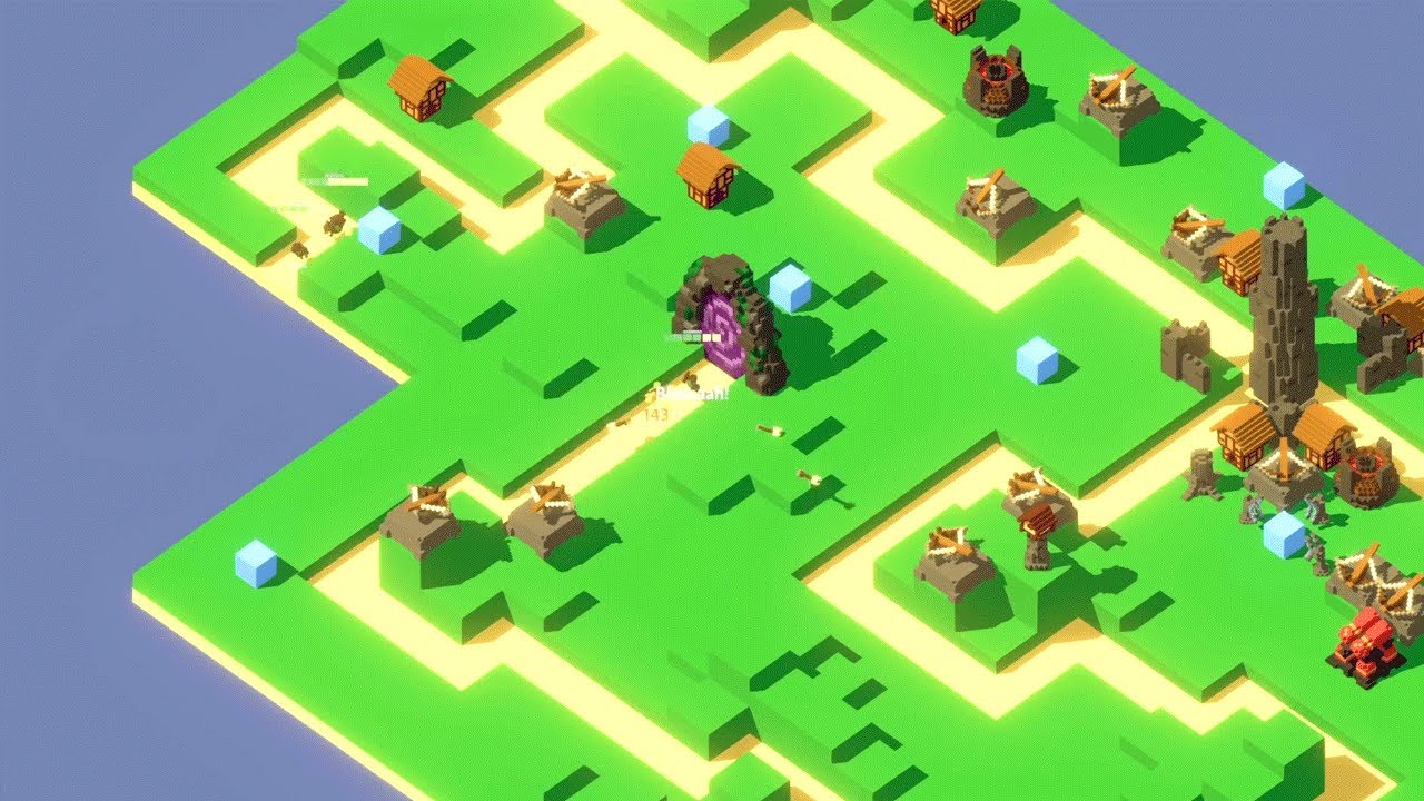 DEFENDING Against HORDES of Orcs In This Tower Defense Game! - YouTube