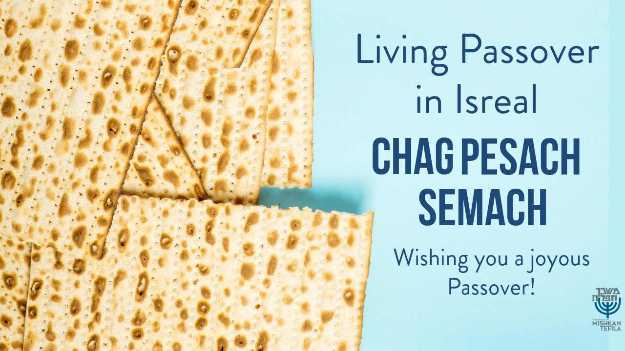 CMT Living Passover in Israel, Passover 5784/2024 - YouTube