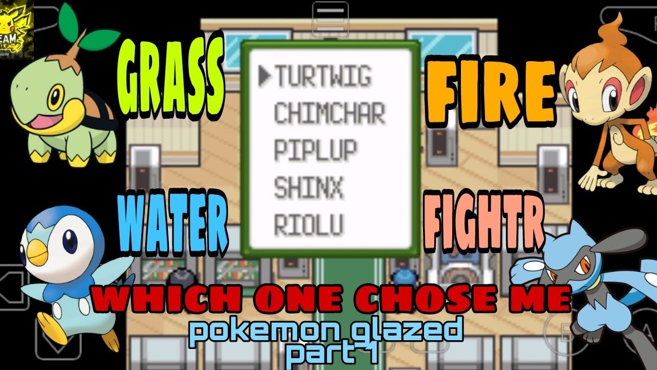 #TEAM PIKA pokemon glazed part = 1 i got my first pokemon 😱 - YouTube