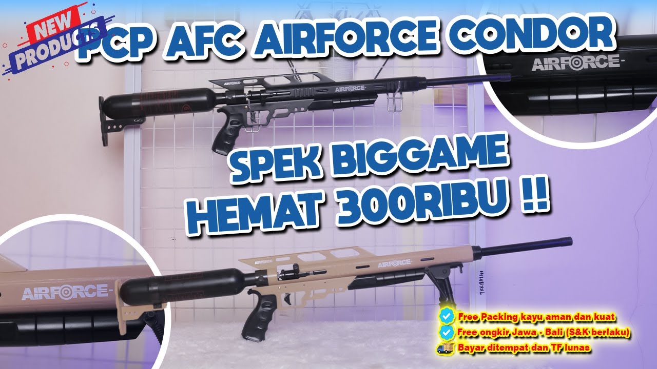 HARGA TERBARU SENAPAN PCP AFC 500CC‼️ - YouTube