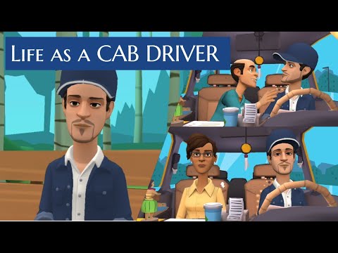 Life as a CAB DRIVER - A Short Animation || HStories - Animation ...
