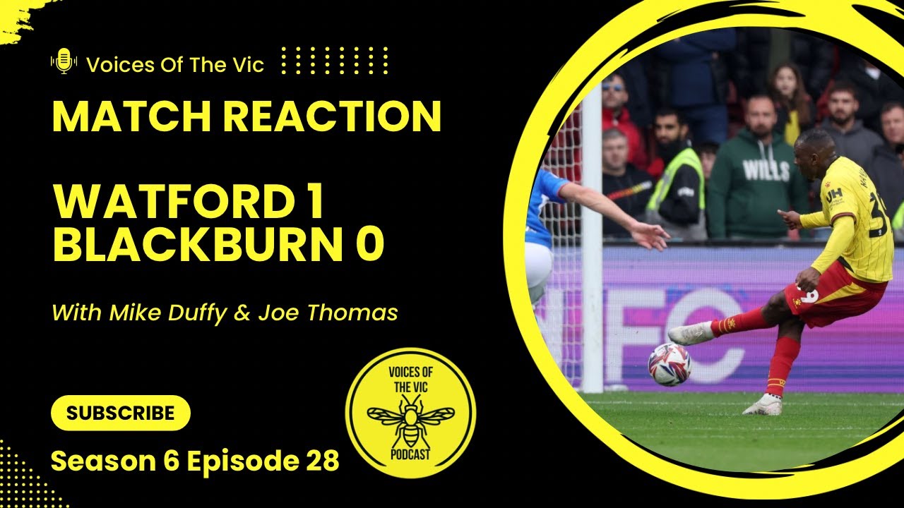 Kayembe converts from the spot | Watford 1-0 Blackburn Rovers Match ...