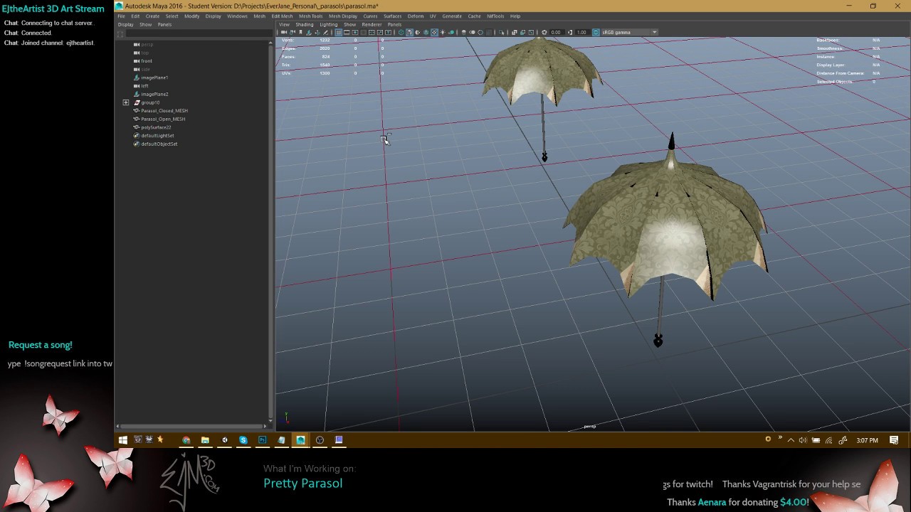 Ever, Jane: Pretty Parasol - YouTube