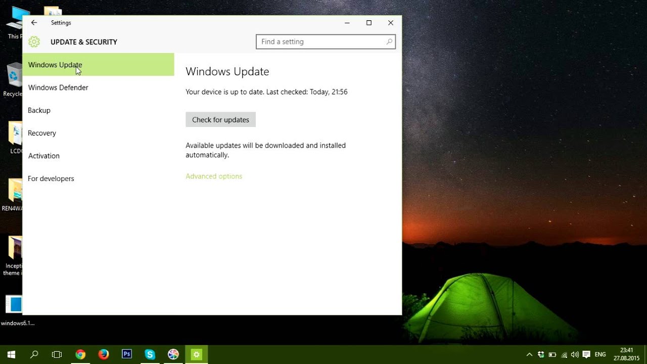 Where to Find Windows Updates on Windows 10 Not Control Panel - YouTube