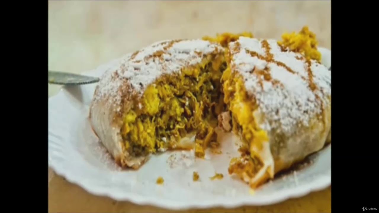 Moroccan Recipe: Authentic Chicken Pastilla : What is Pastilla - YouTube