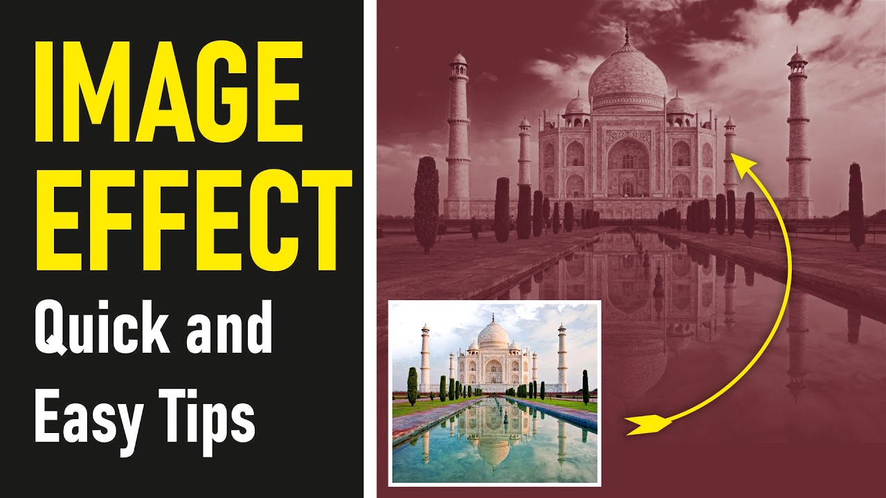 Image Effect Quick and easy tips - YouTube