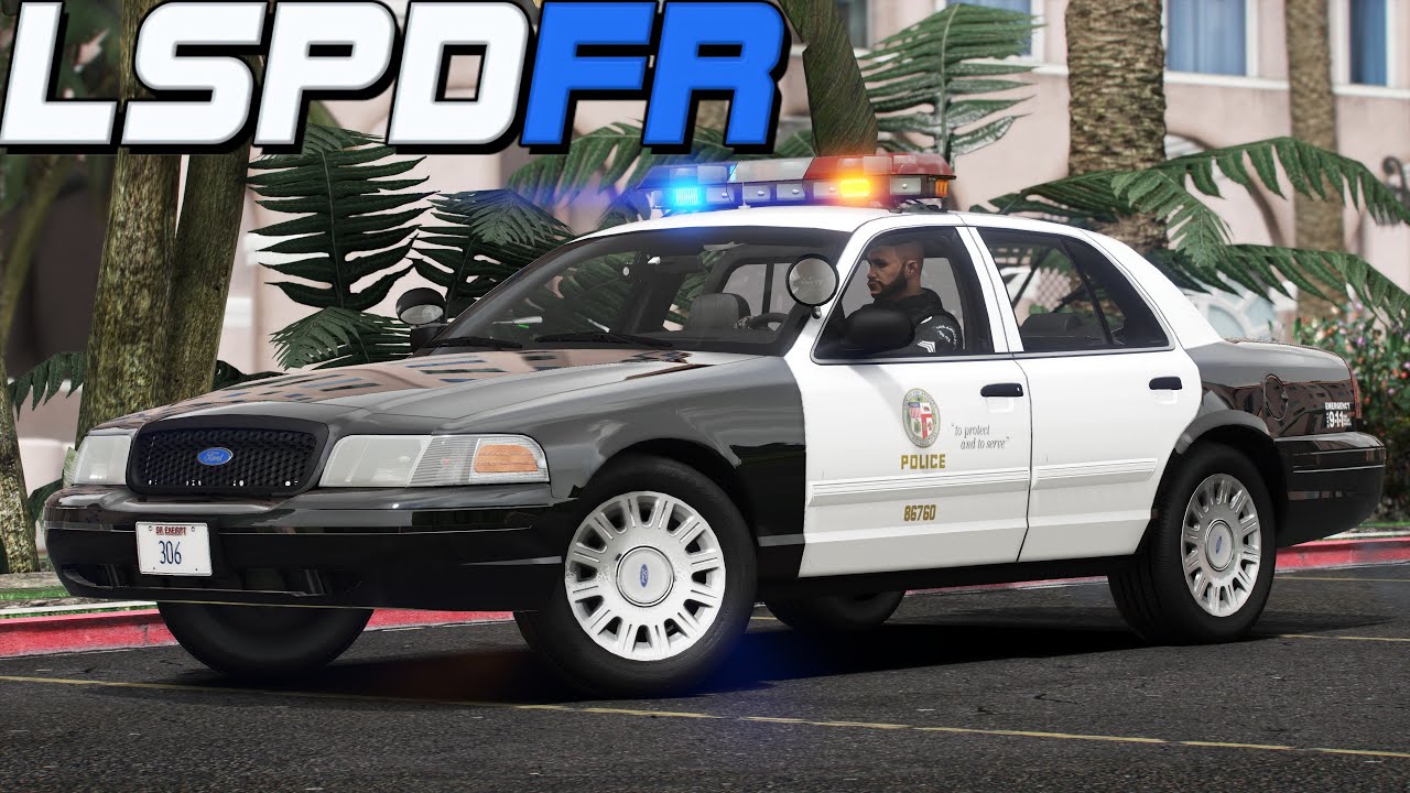 GTA 5 LSPDFR | LAPD | Realistic Graphics | Crackhead Down | #lspdfr ...