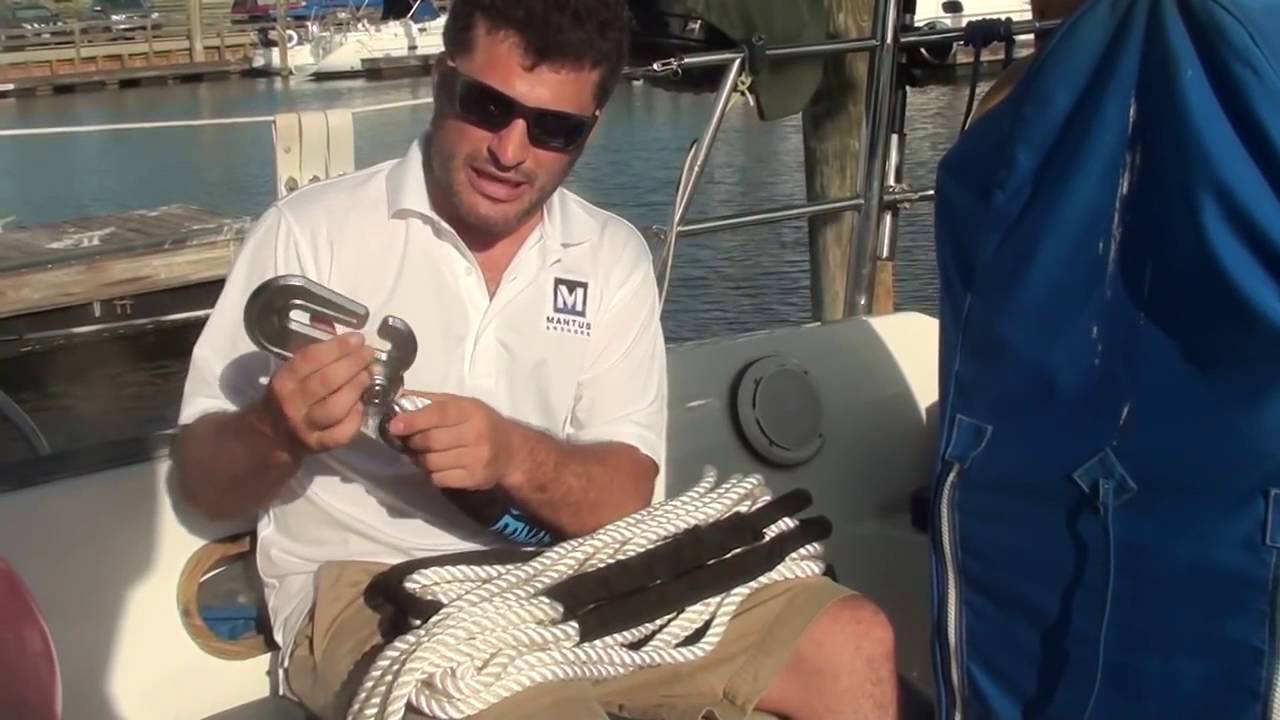 Patte d'oie Mantus Anchors - Mantus Anchors Bridle System - YouTube