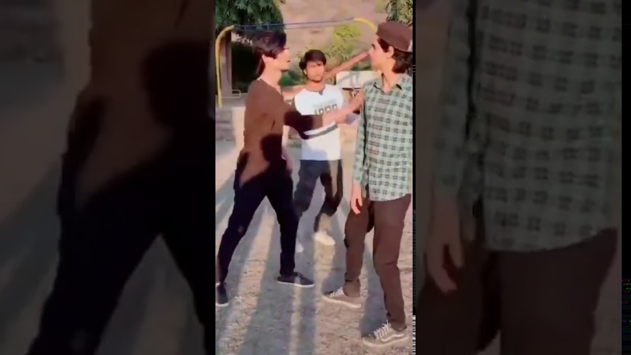 Tiktok trending dance fight - YouTube