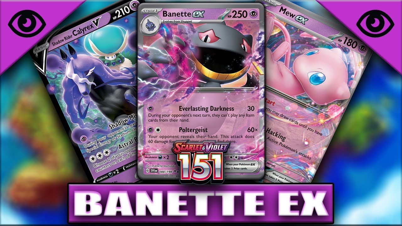 Banette ex is now an *UNBELIEVABLY GOOD* deck in the Pokemon TCG! - YouTube
