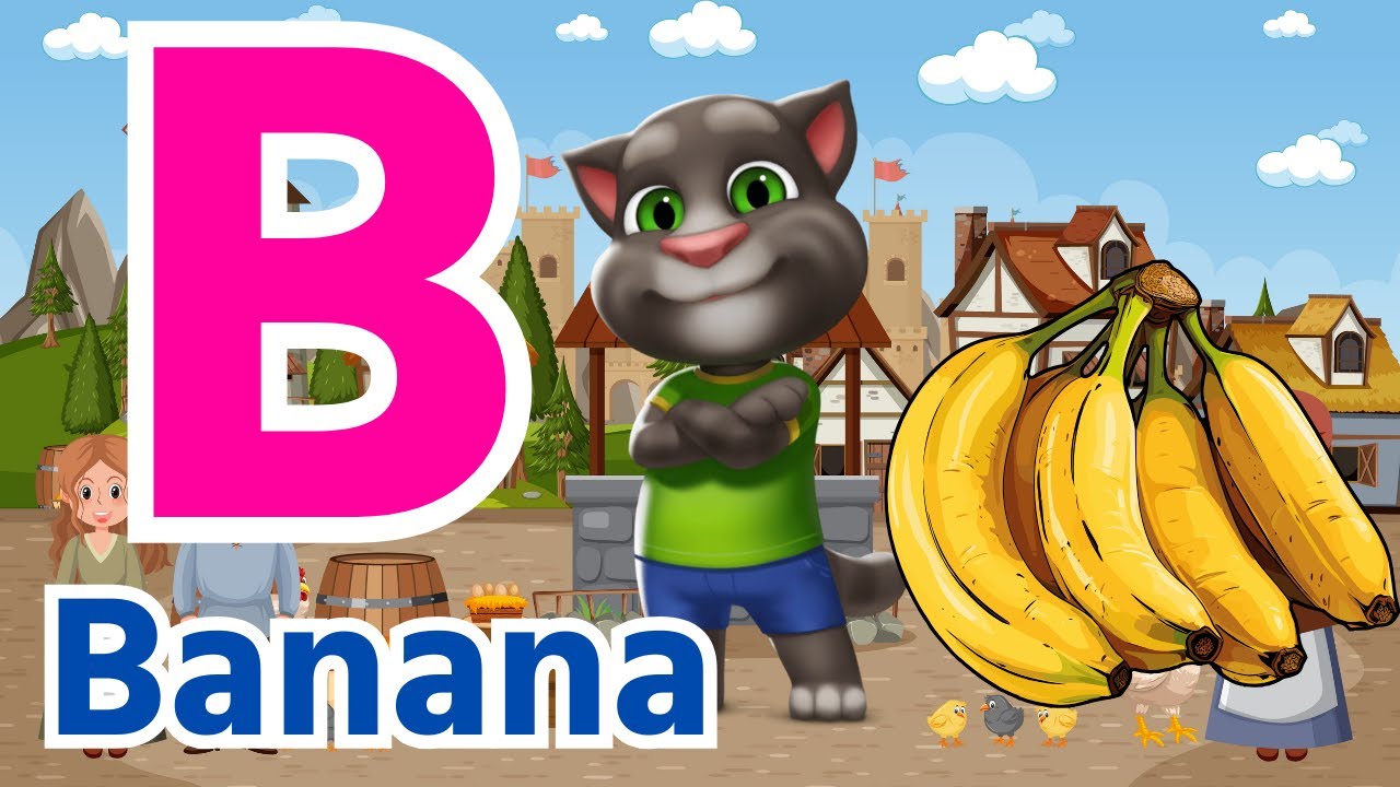 B for Banana | Phonics for Kids | ABC Song for Kids | Learn ABC for ...
