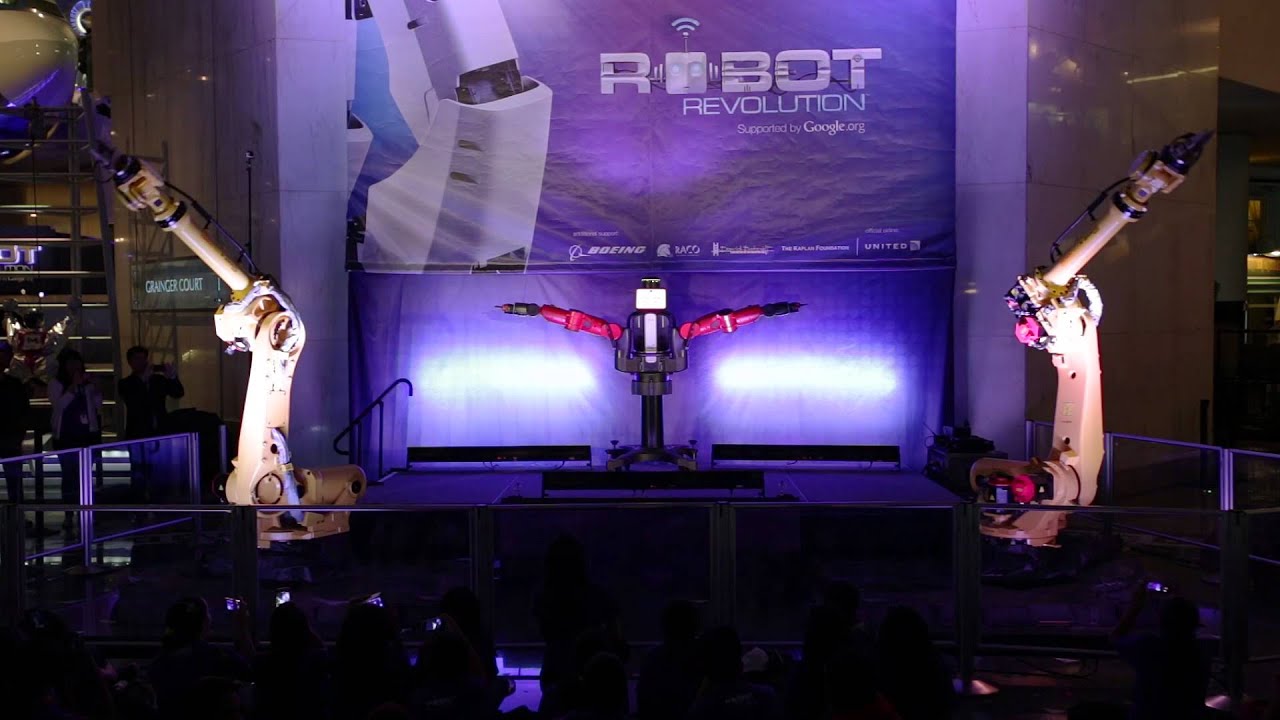 Robot Revolution Opening Event Ribbon Cutting - YouTube