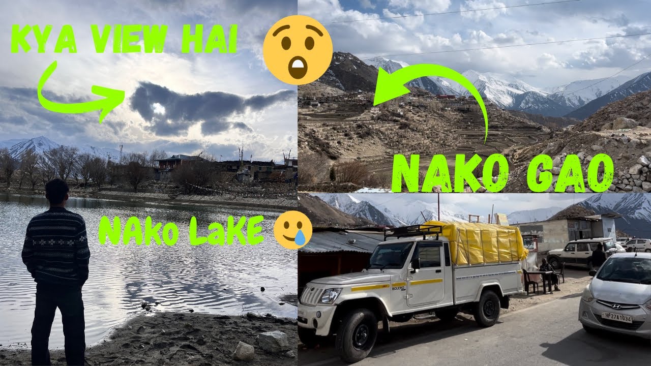 🛻 samdhu Road Trip 🙂nako Village |Himachal Pradesh| Nako Lake - YouTube