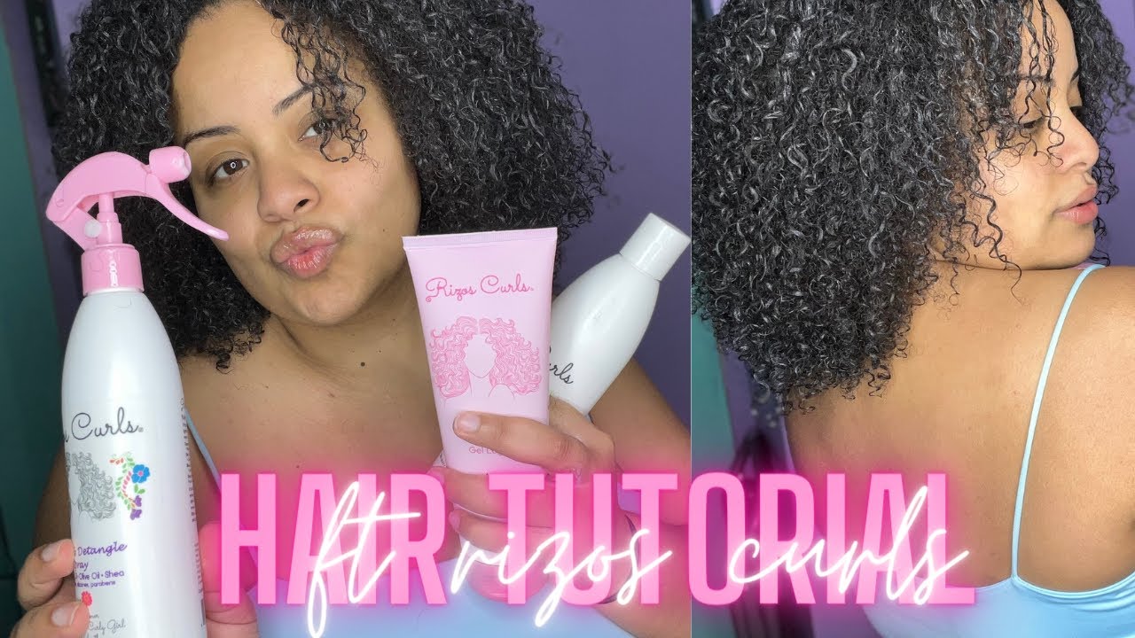 Curly Hair Tutorial ft Rizos Curls #curls #rizoscurls #hairtutorial ...