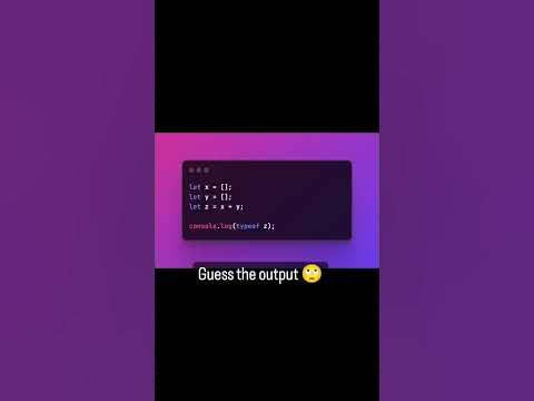 Tricky JavaScript part - 20 #css #javascript #developer #html #coding #viral #shorts #developer ...