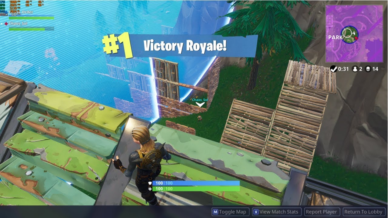 Fortnite 14 Kill Win - YouTube