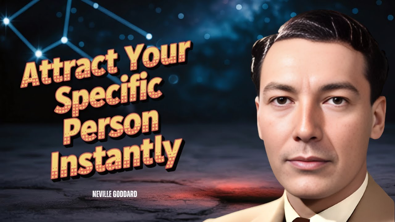 Attract Your Specific Person Instantly! | Neville Goddard Method - YouTube