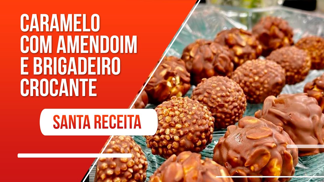 Aprenda a fazer um caramelo com amendoim e brigadeiro crocante - YouTube