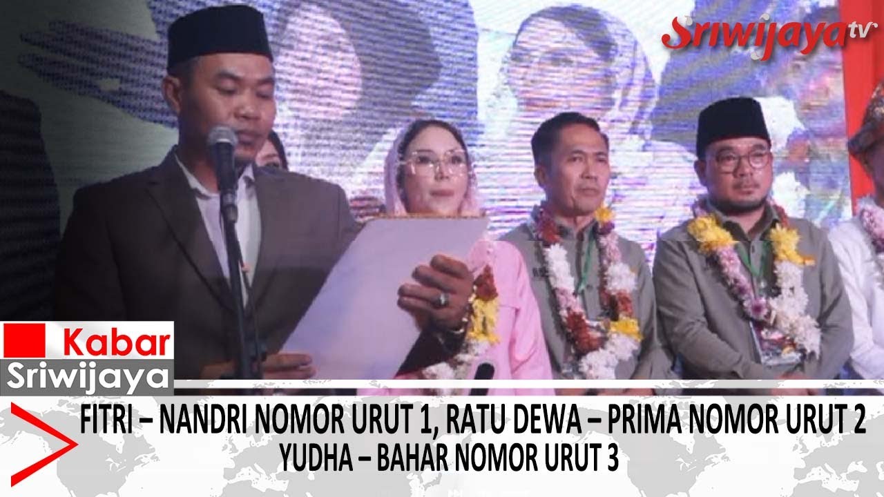 Fitri – Nandri Nomor Urut 1, Ratu Dewa – Prima Nomor Urut 2, Yudha ...