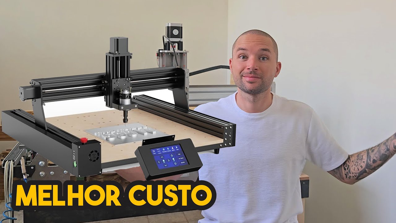 Router CNC que PROMETE o Melhor CUSTO BENEFÍCIO - YouTube