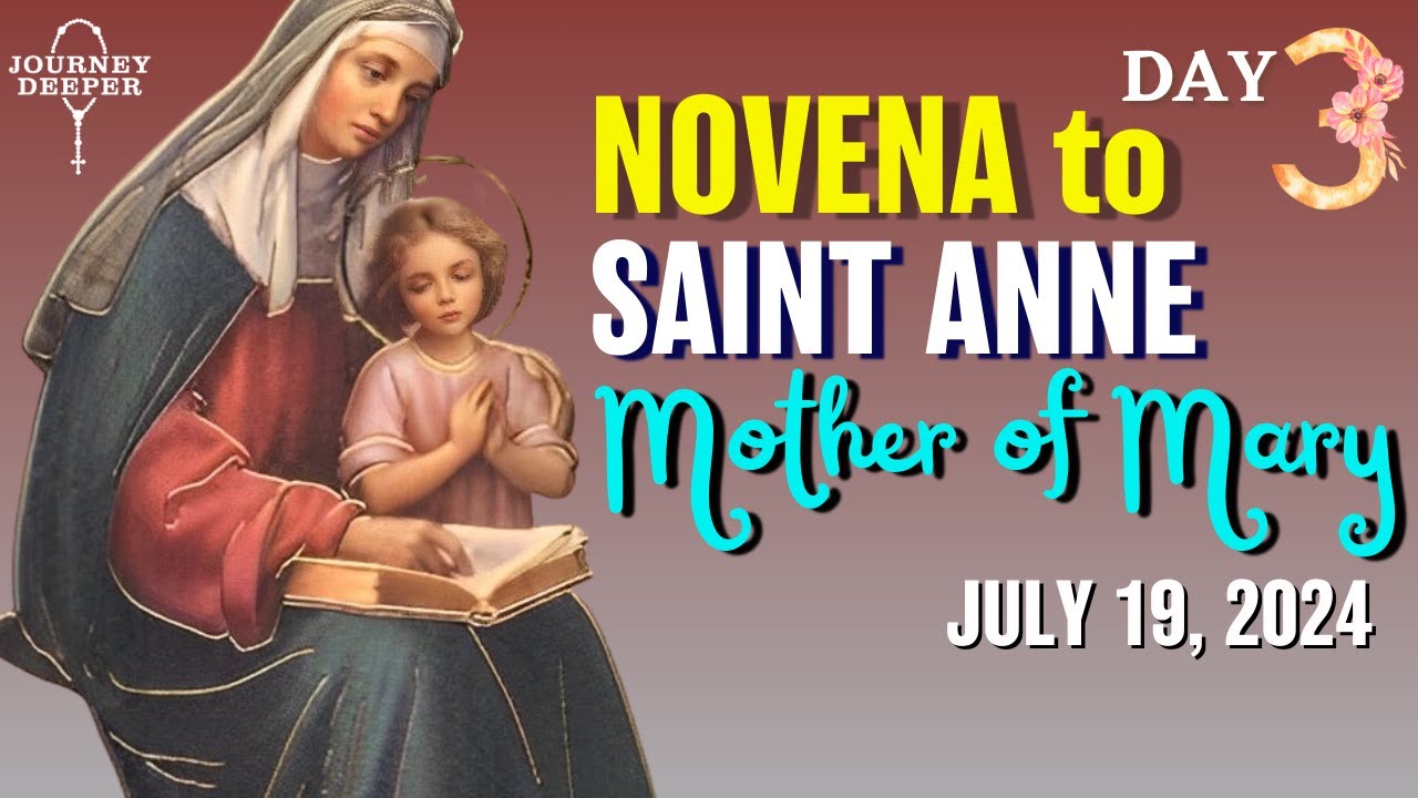 Novena to Saint Anne 🌹 Day 3 - YouTube